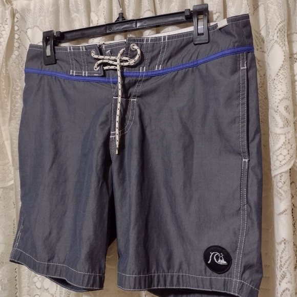 Quiksilver | Shorts | Quiksilver Womens Board Shorts 28x7 Gray | Poshmark